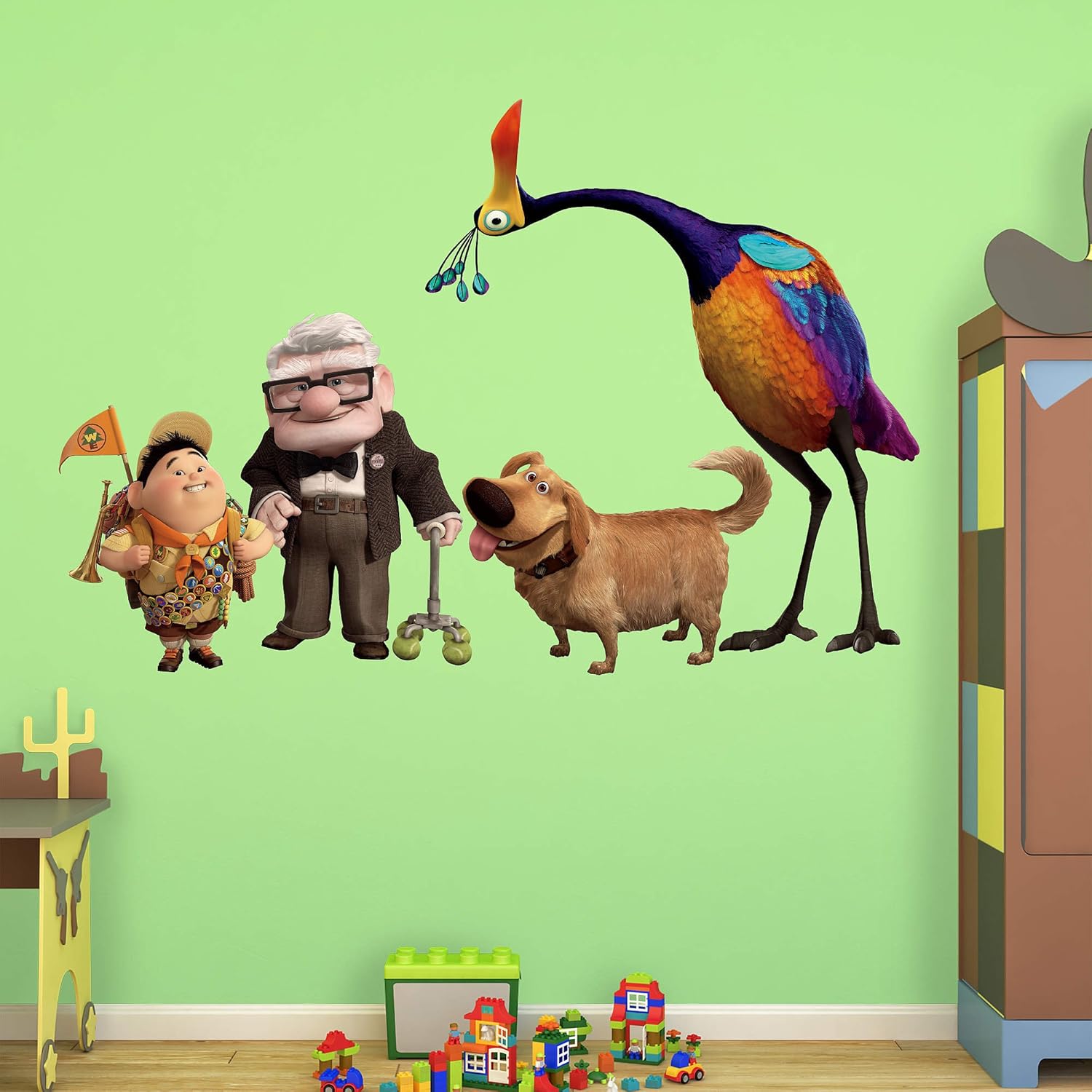 Amazon.com: Fathead Peel and Stick Decals Disney UP RealBig Collection ...