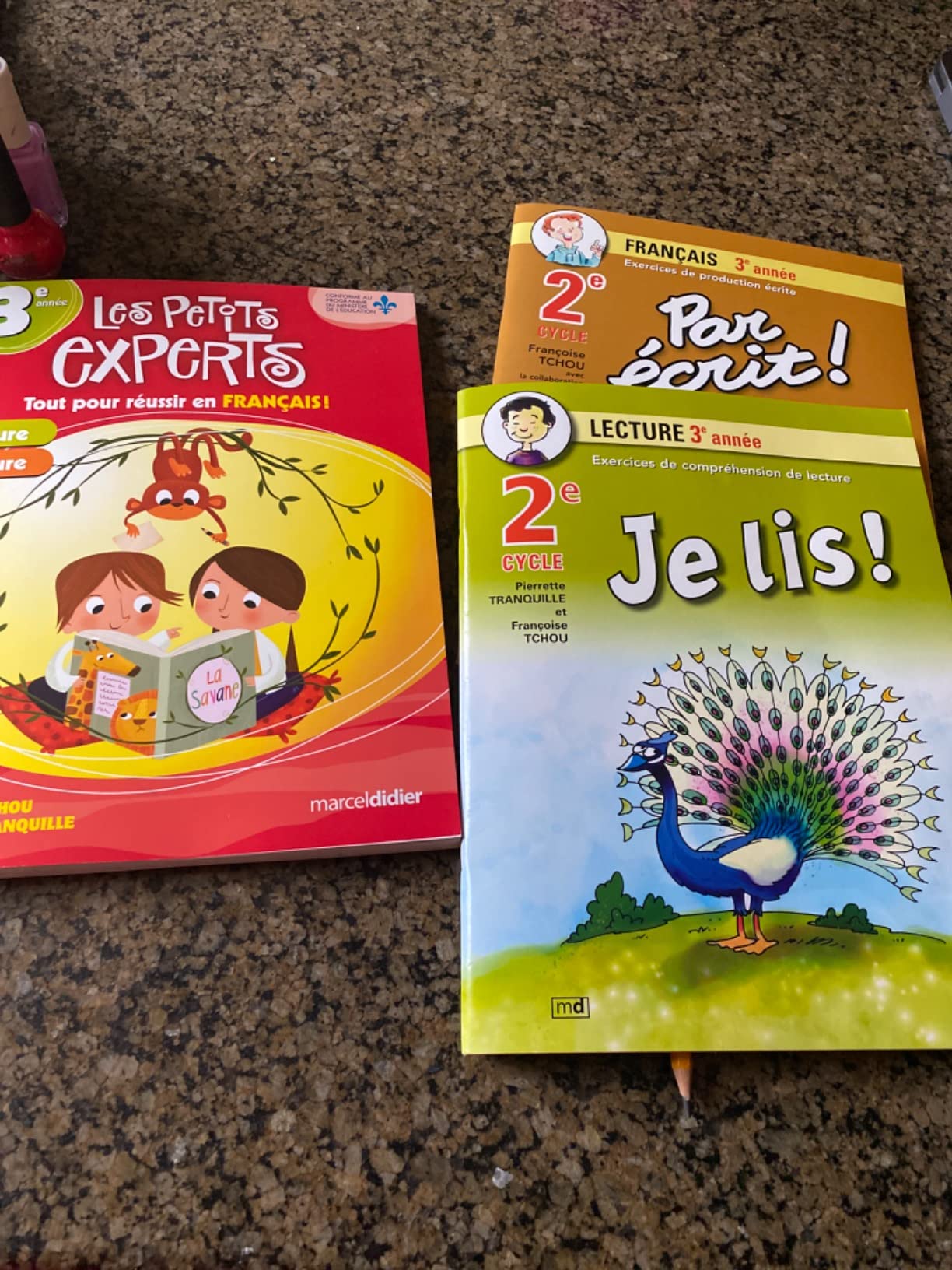Les petits experts, 3e année : Tchou, Françoise, Tranquille, Pierrette ...