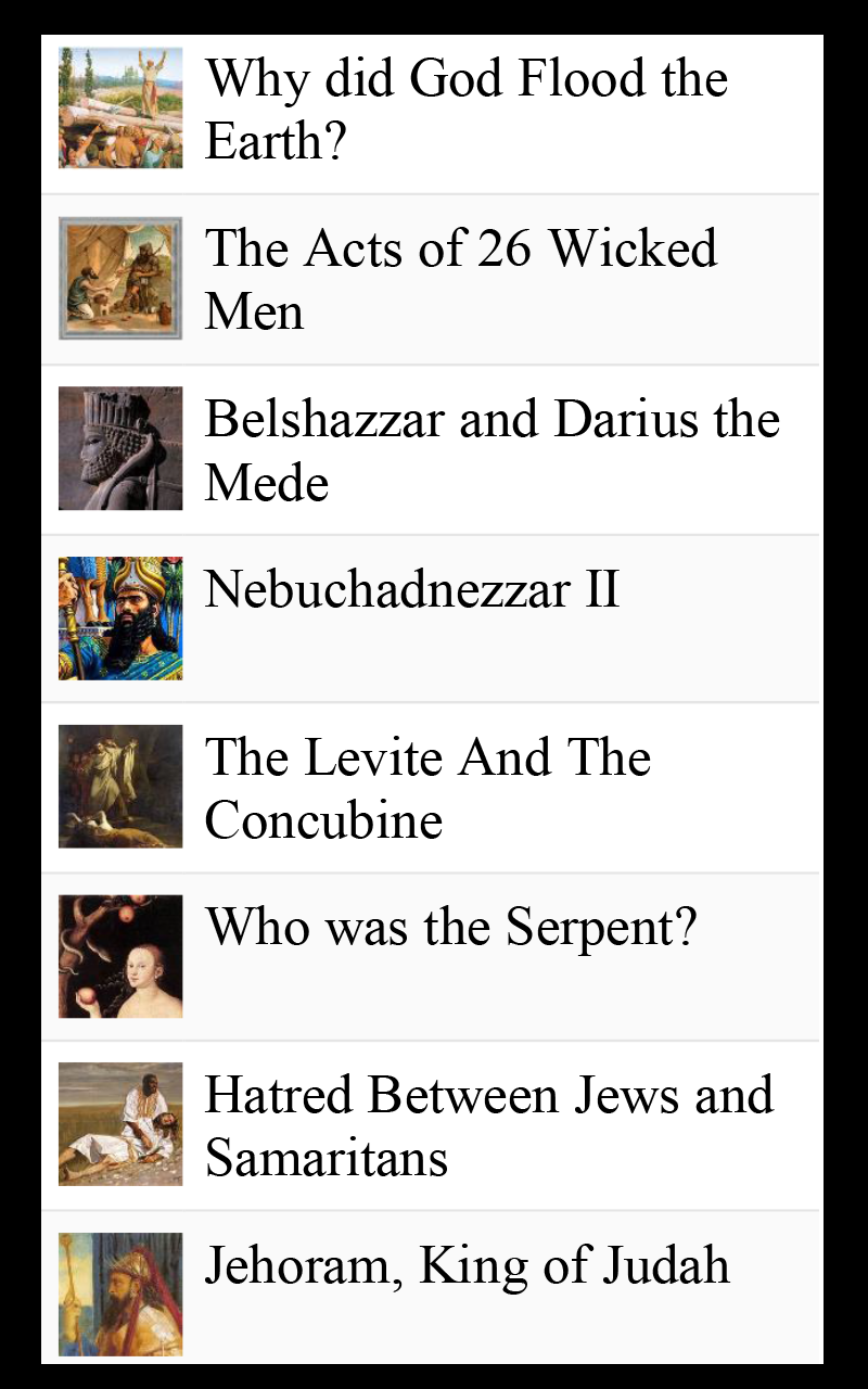Bible Bad Guys..and Girls - App on Amazon Appstore