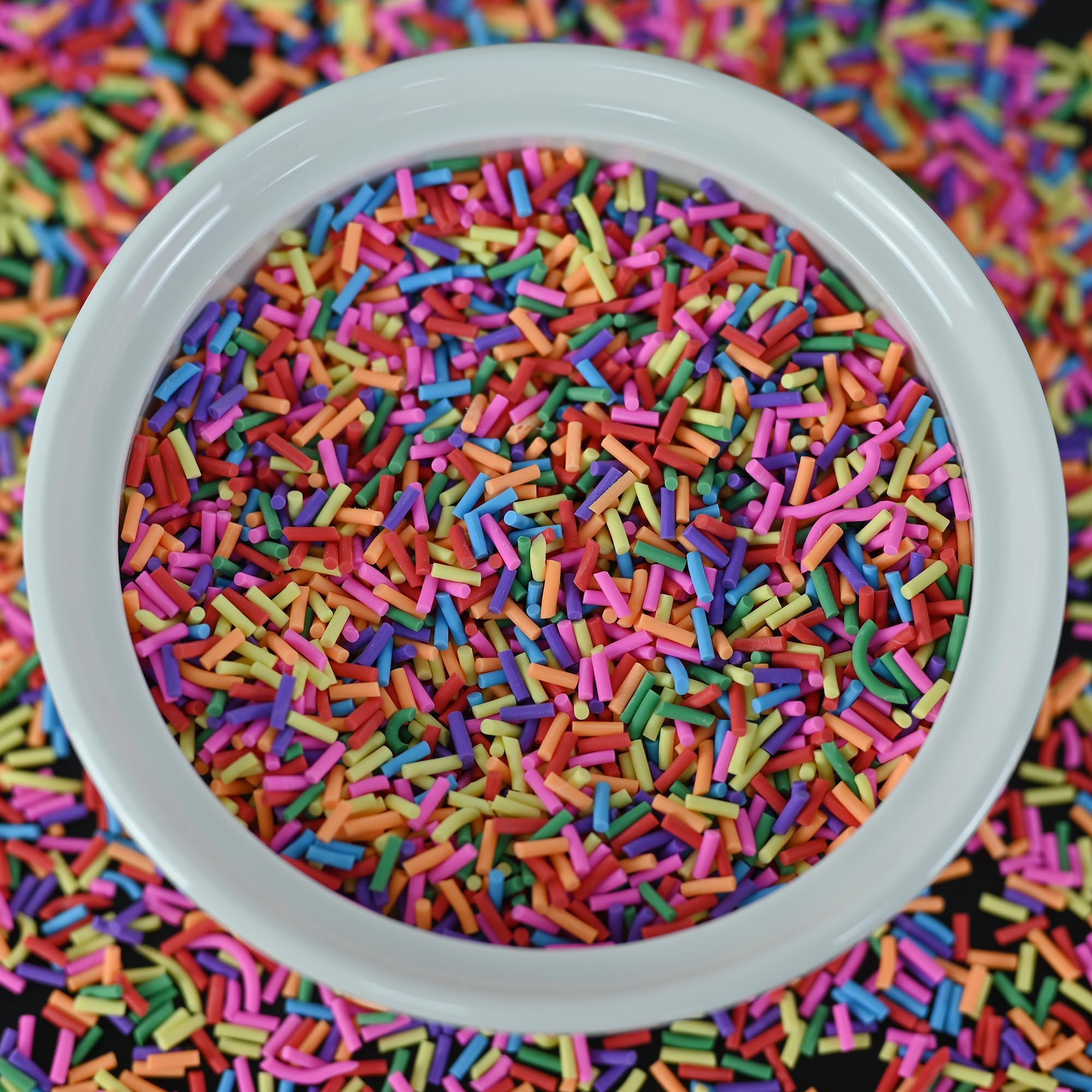 Amazon.com: EHOPE 50g Fake Sprinkles Resin Sprinkles Fake Candy ...