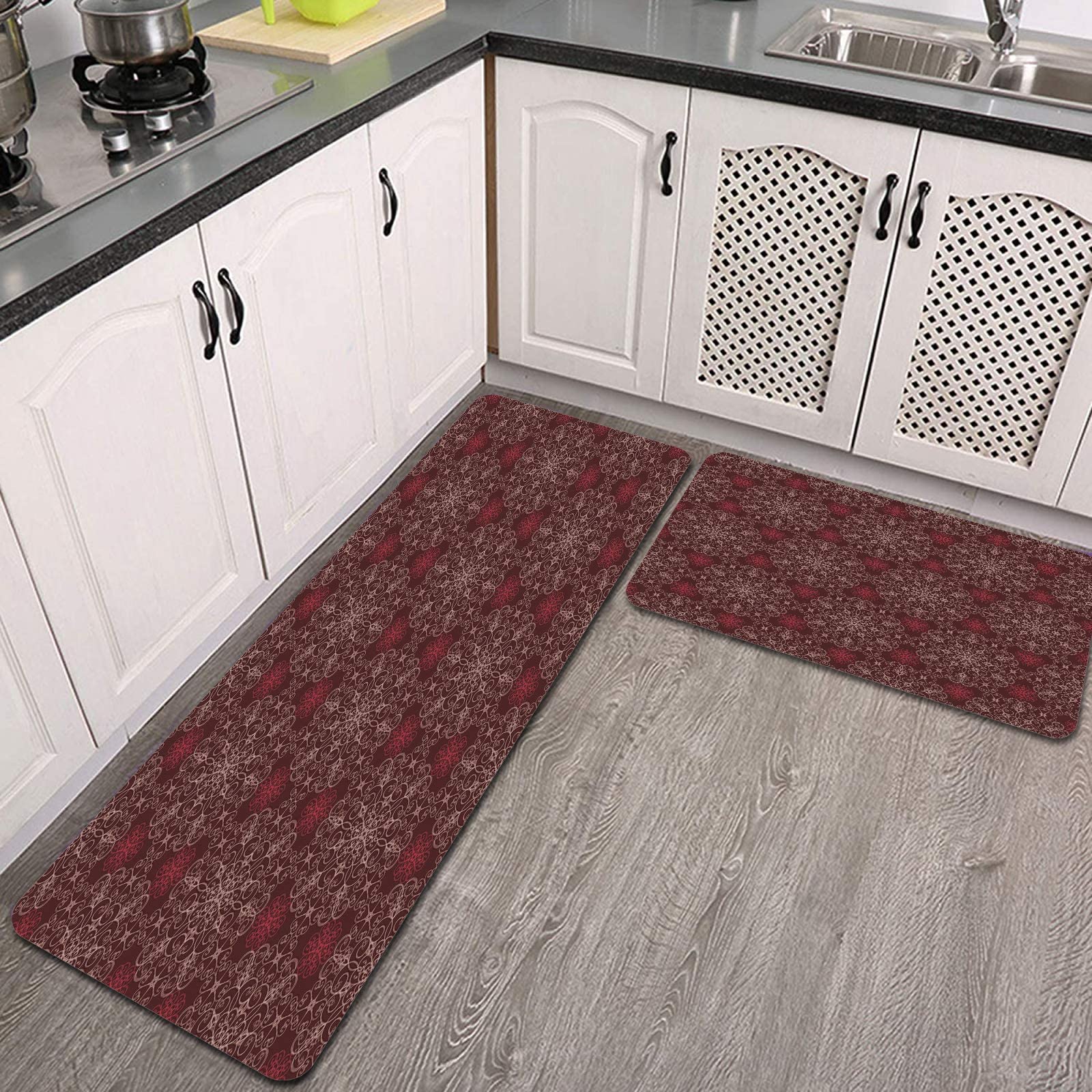 Maroon Kitchens