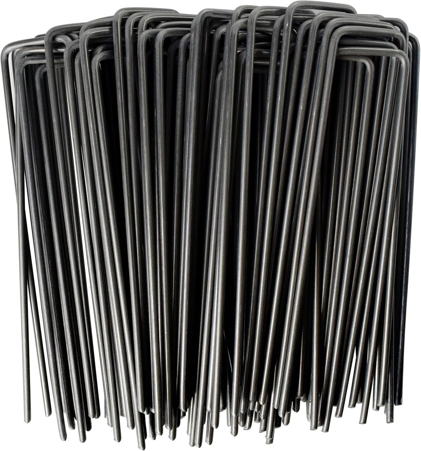 Amazon.com : MySit 6" Garden Staples Landscape Stakes Ground Pins 200 ...