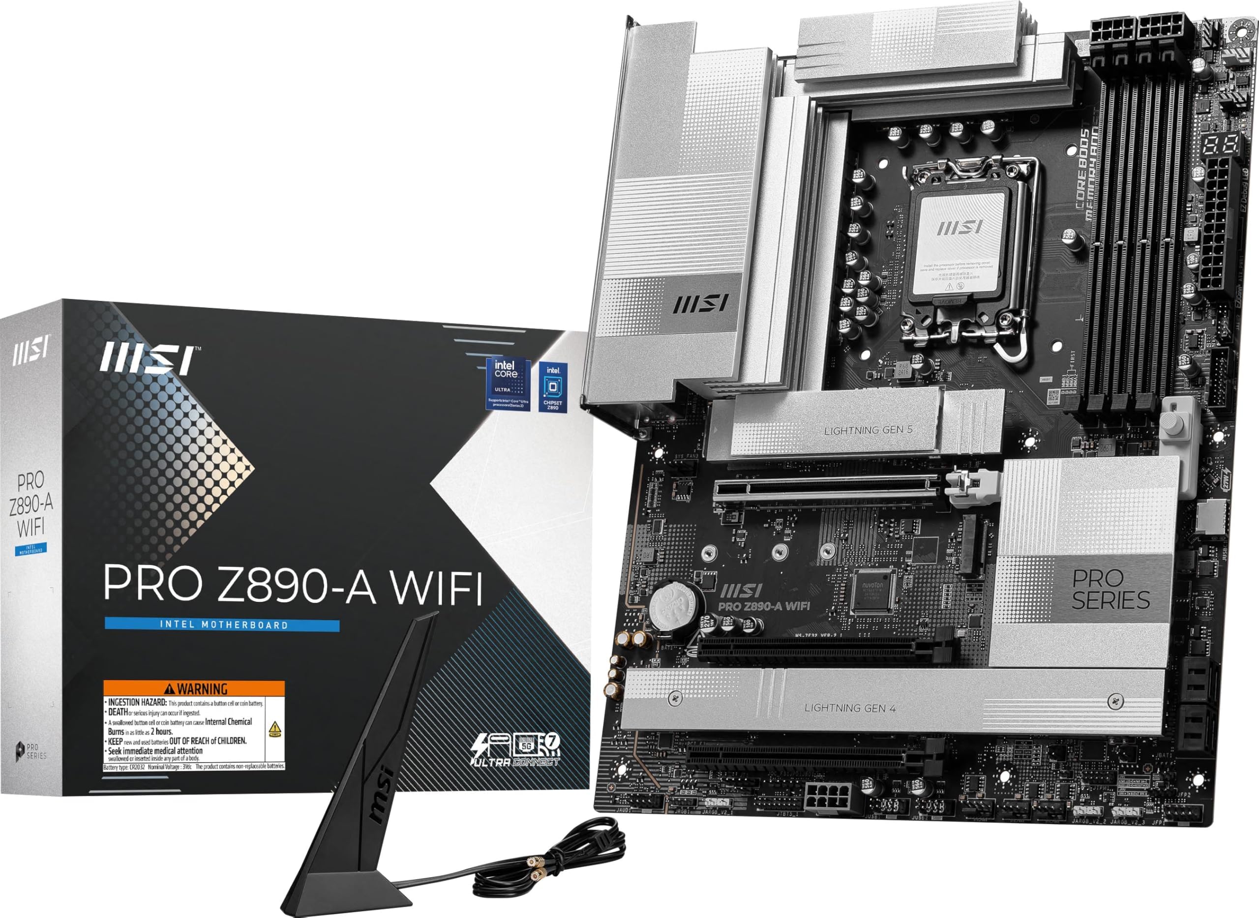 Amazon.com: MSI MPG Z890I Edge TI WiFi Motherboard, Mini-ITX - Supports ...
