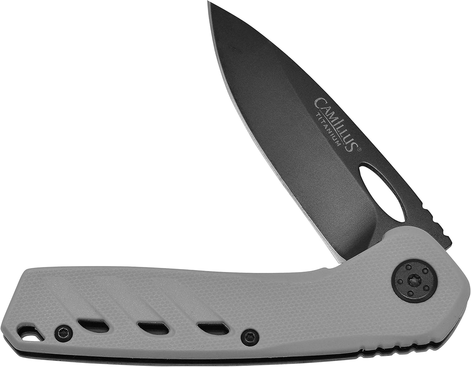 Amazon.com: Camillus Slot 6.75" Folding Knife, AUS-8 Stainless Steel ...