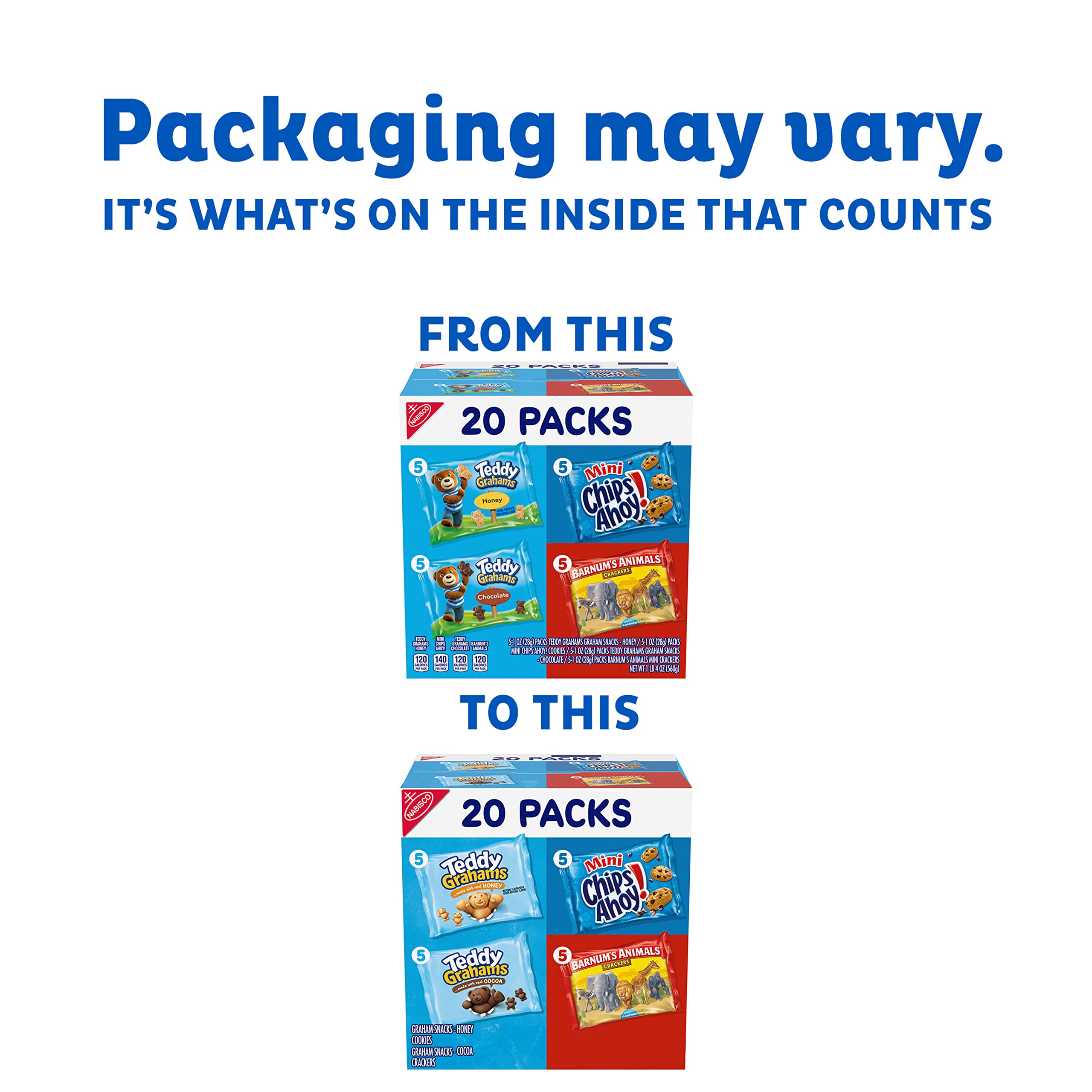 Snapklik.com : Nabisco Fun Shapes Pack, Barnums Animal Crackers, Teddy ...