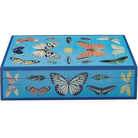 Amazon.com: Jonathan Adler Large Botanist Lacquer Box, Purple : Home ...