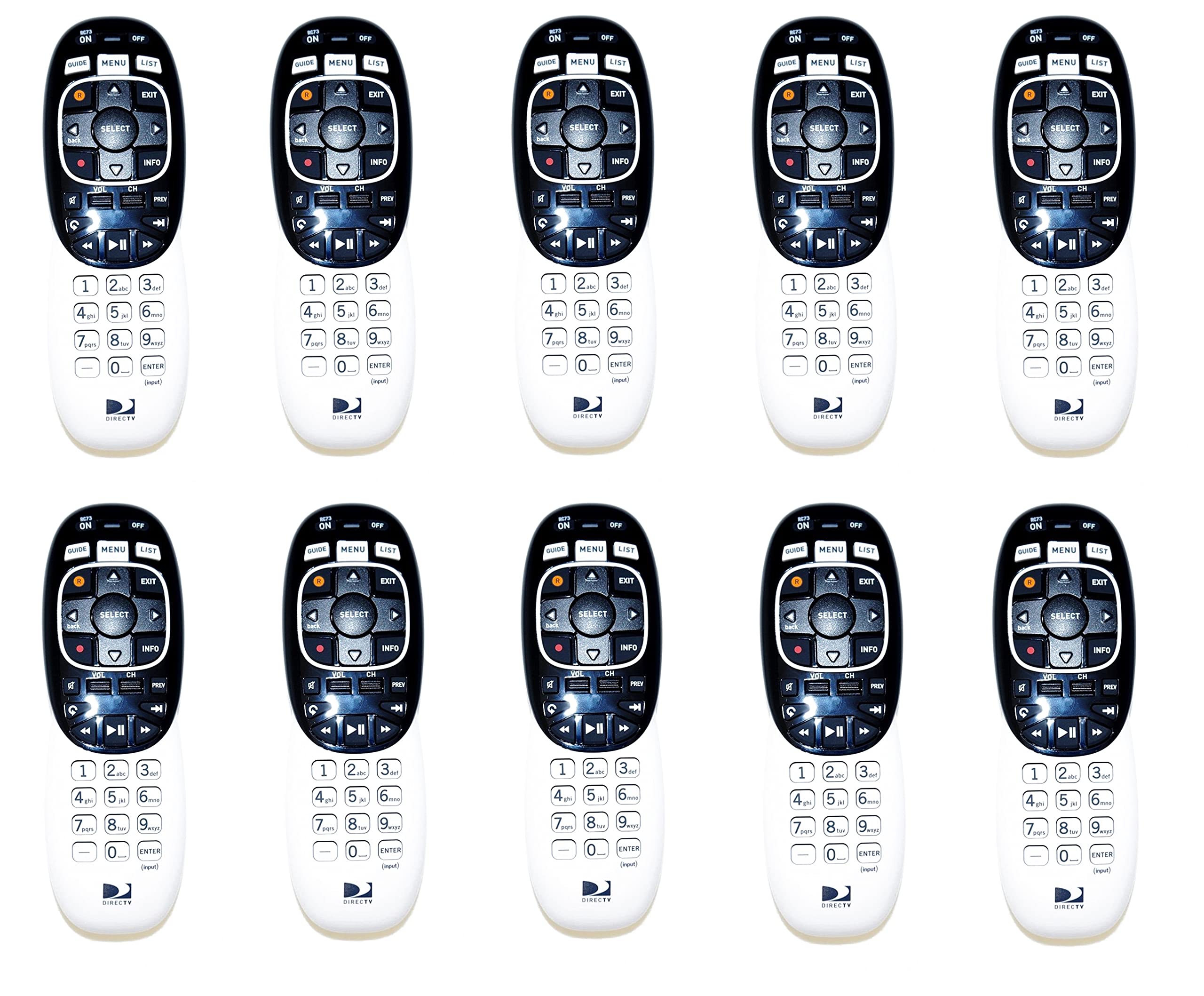 Amazon.com: 10 Pack - DIRECTV RC73 IR/RF Remote Control : Electronics