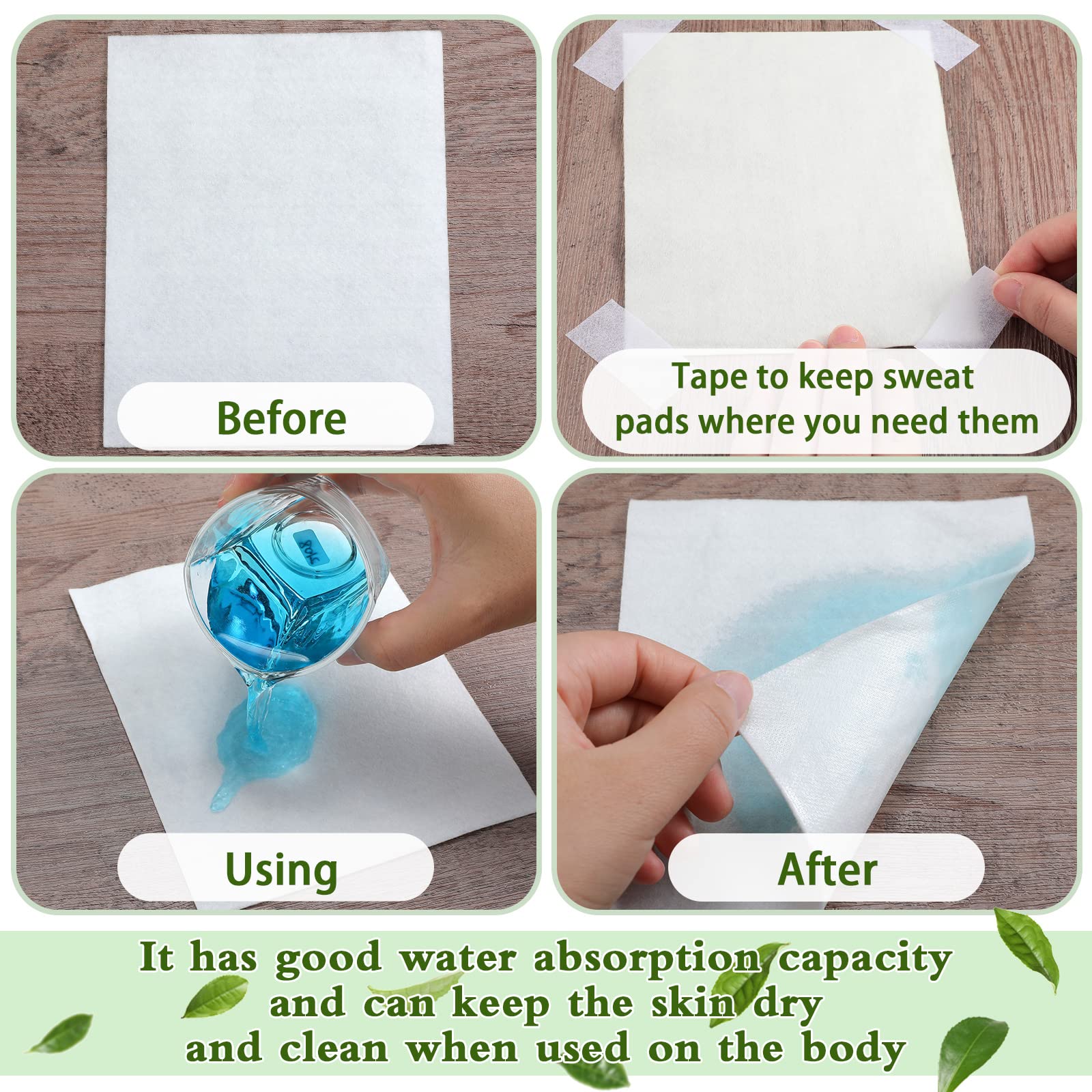 30 Count Skinfold Dry Sheet with Silver Disposable Pads Skin Management ...