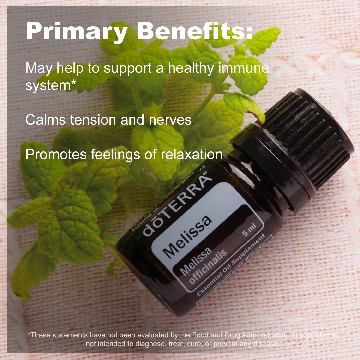 Buy doTERRA - Melissa Essential Oil - 5 mL Online at Lowest Price in ...