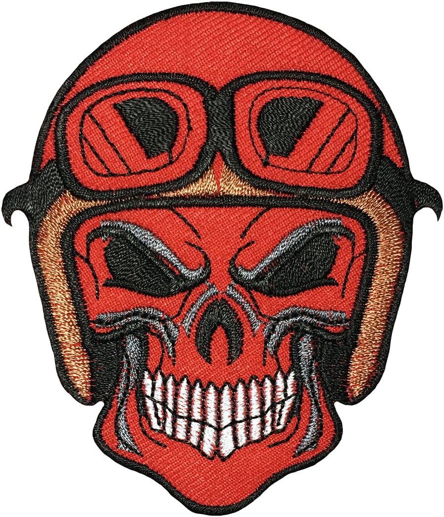 Amazon.com: Papapatch Skull Dead Head Helmet Goggles Ghost Zombie Death ...