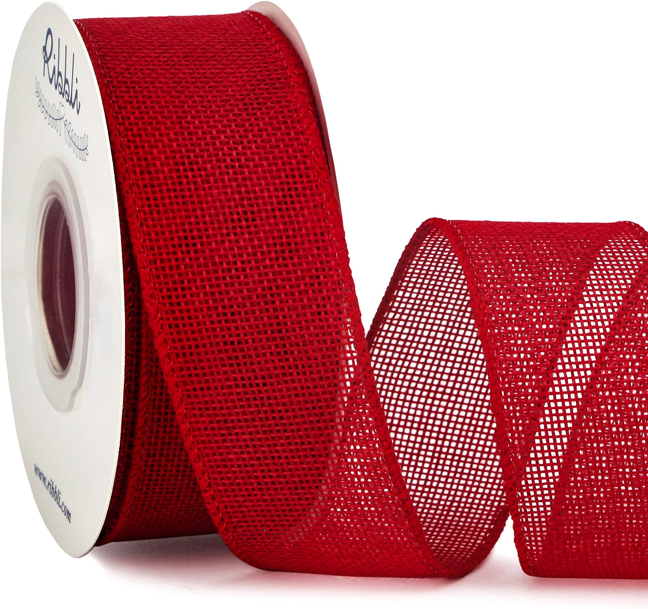 Amazon.com: Homeford Christmas Velvet Wired Edge Ribbon, 2-1/2-inch, 10 ...