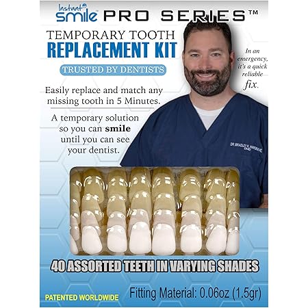 Amazon.com: Instant Smile Complete Your Smile Temporary Tooth ...