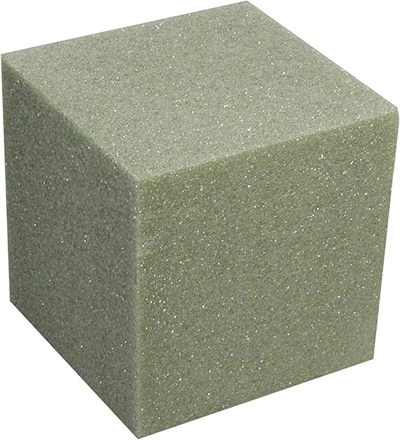Amazon.com: FloraCraft Styrofoam Cube 4.8 Inch x 4.8 Inch x 4.8 Inch ...
