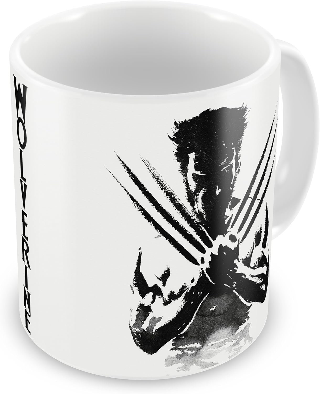 Wolverine Black & White Coffee / Tea Mug : Amazon.co.uk: Home & Kitchen