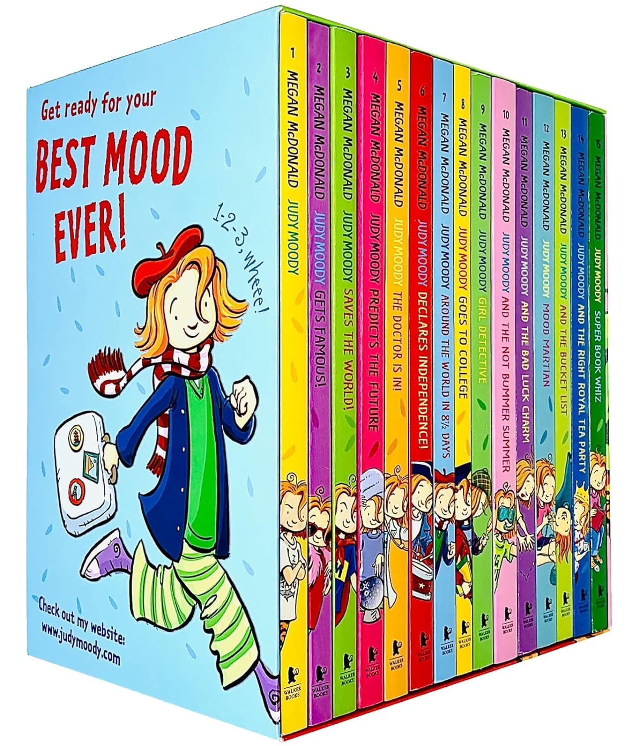 Judy Moody 15 Books Collection Box Set: Amazon.co.uk: McDonald, Megan: 9781529513981: Books