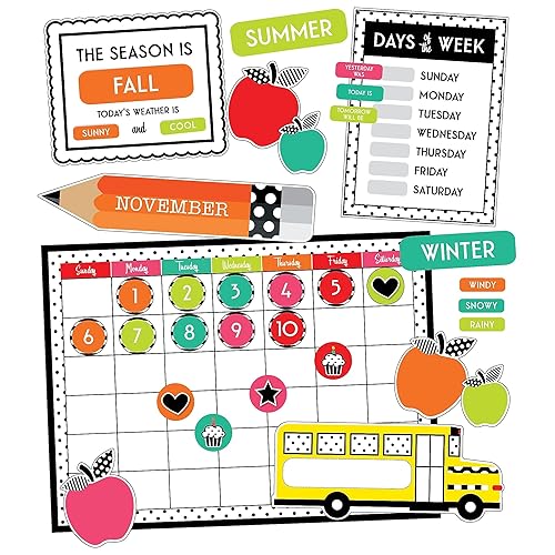 Snapklik.com : Schoolgirl Style Black, White & Stylish Brights Calendar ...