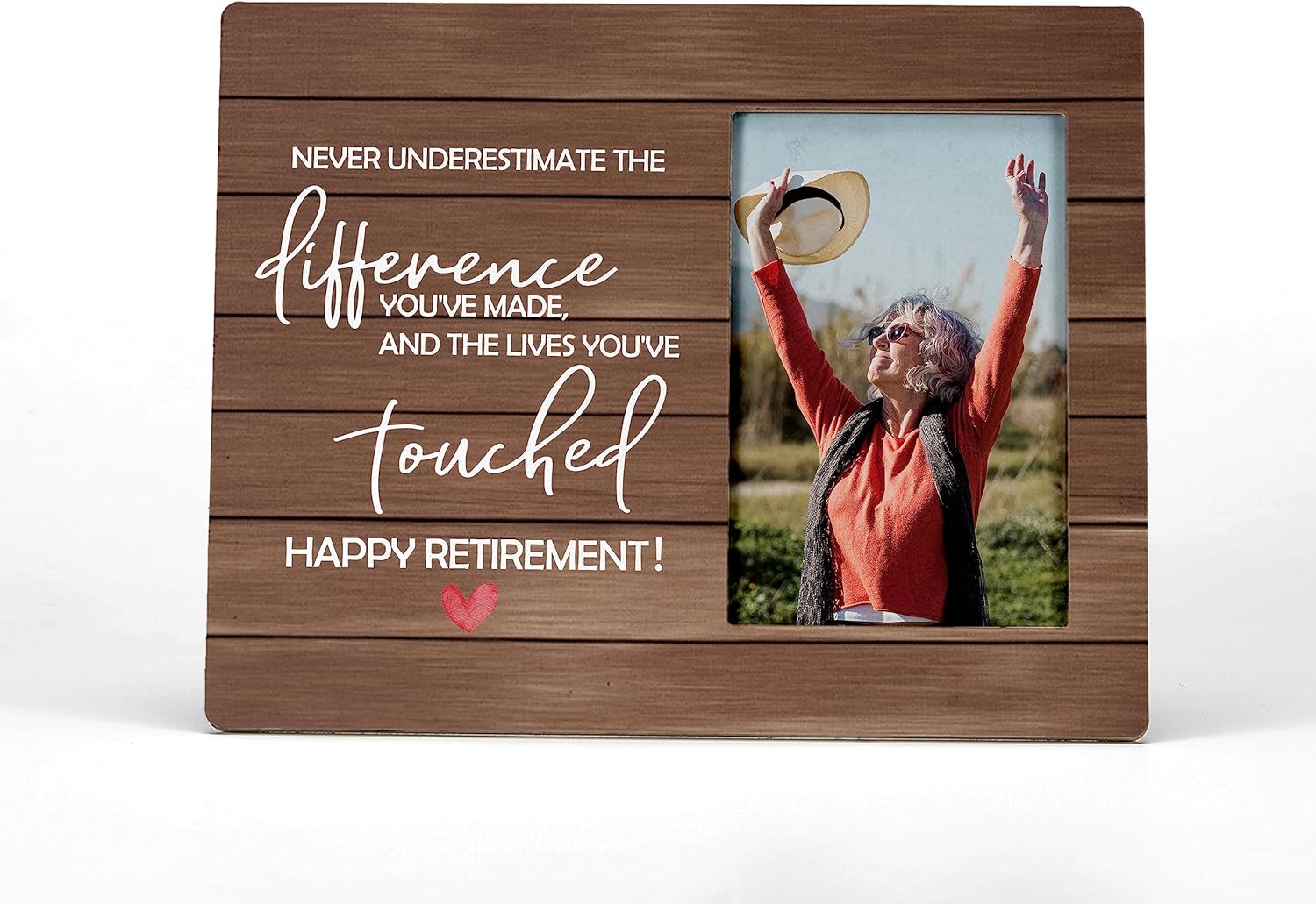 Amazon.com: FONDCANYON Happy Retirement Picture Photo Frame,Retirement ...