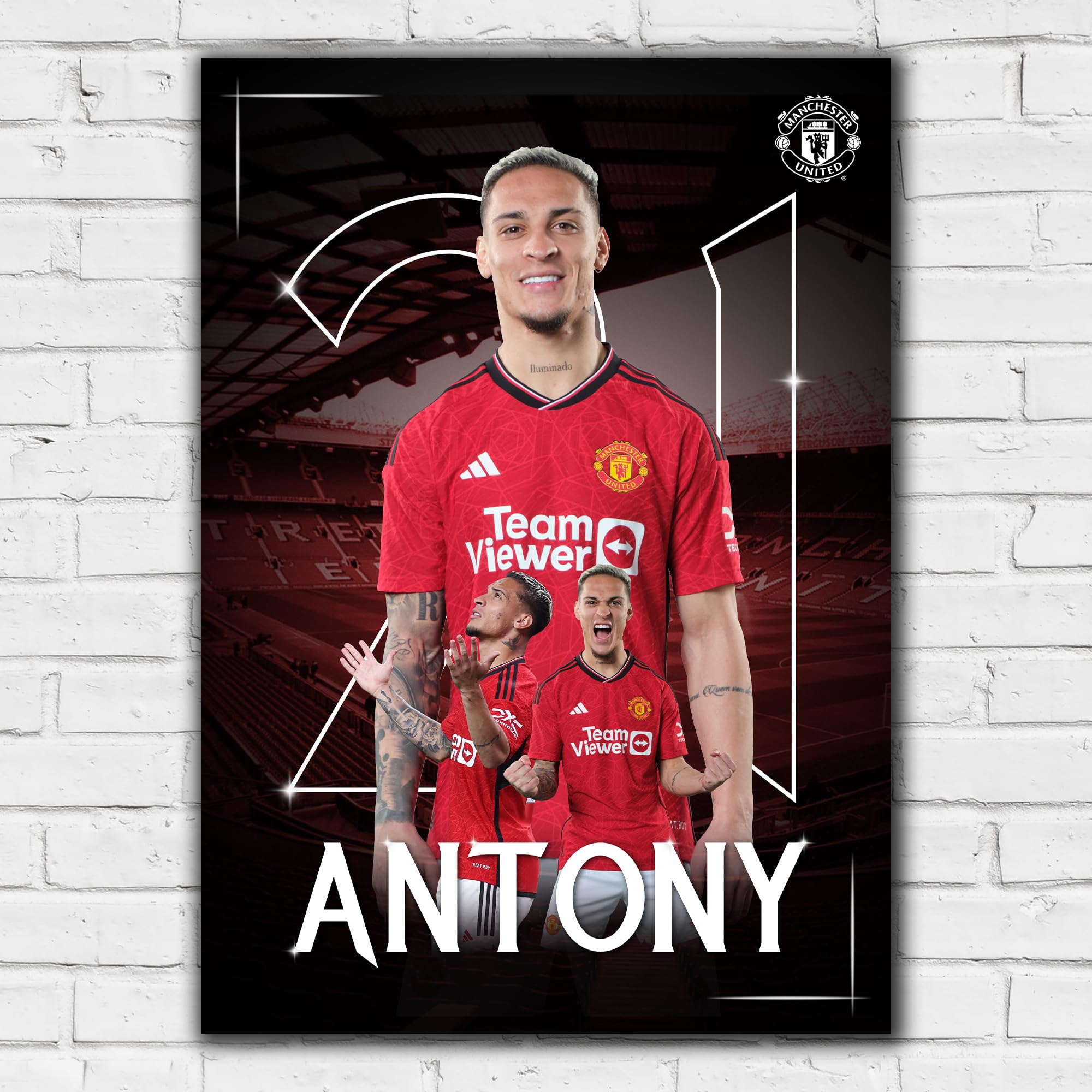 Manchester United Soccer Poster