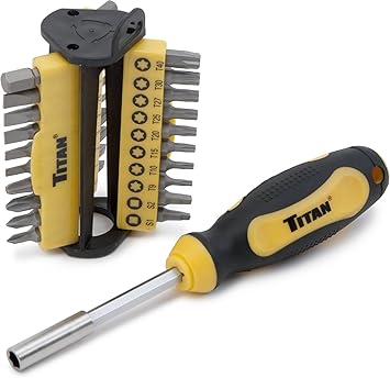 Titan 98187 Bit Driver Set (31 Piece) - Amazon.com