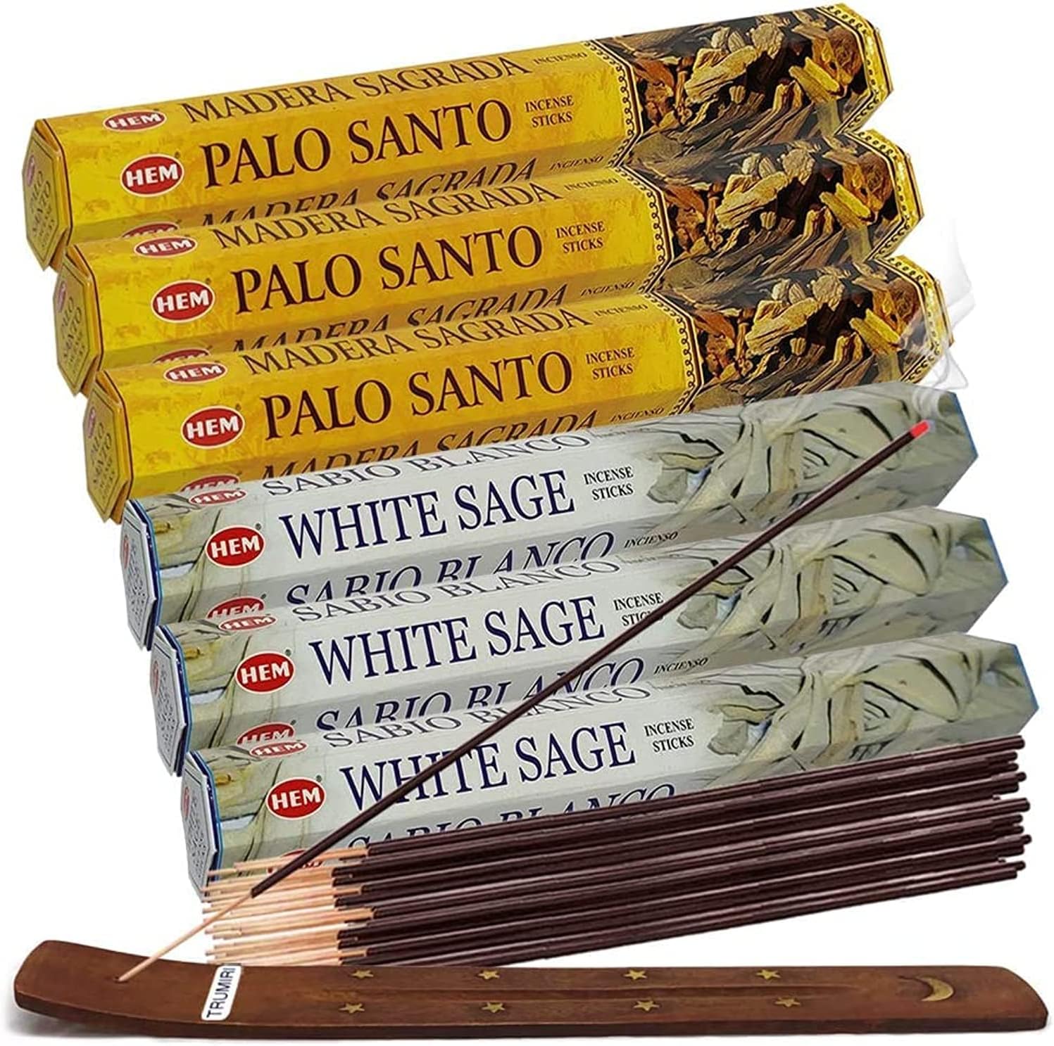 Amazon.com: HEM White Sage Incense Sticks - 100 Count | Natural Air ...