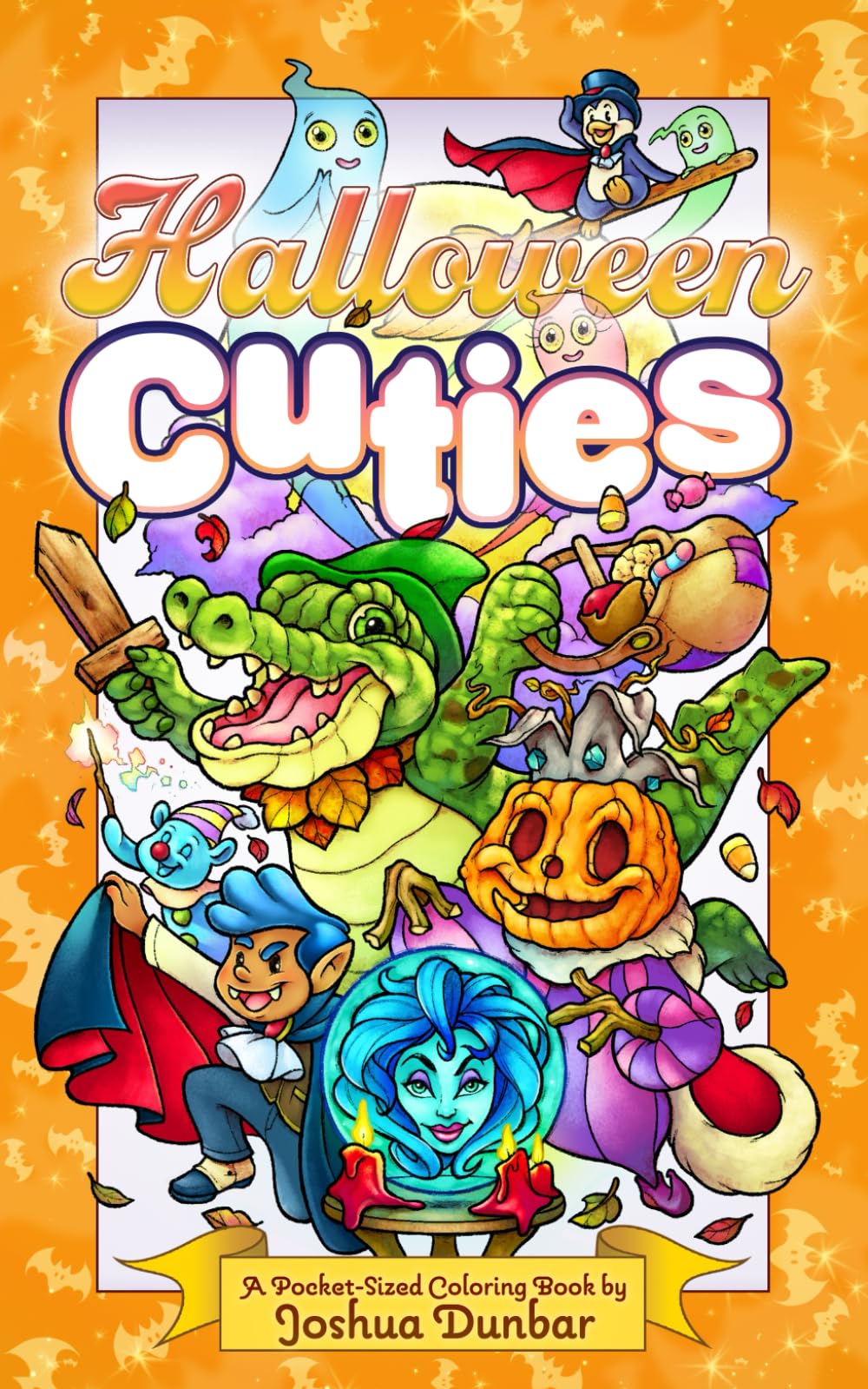 Amazon.com: Halloween Cuties: Pocket Size 5"x8" Coloring Book featuring ...