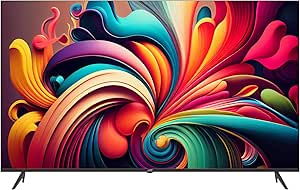 JVC 65 Inch Edgeless 4K QLED Quantum Dot WebOS Smart TV with Magic ...