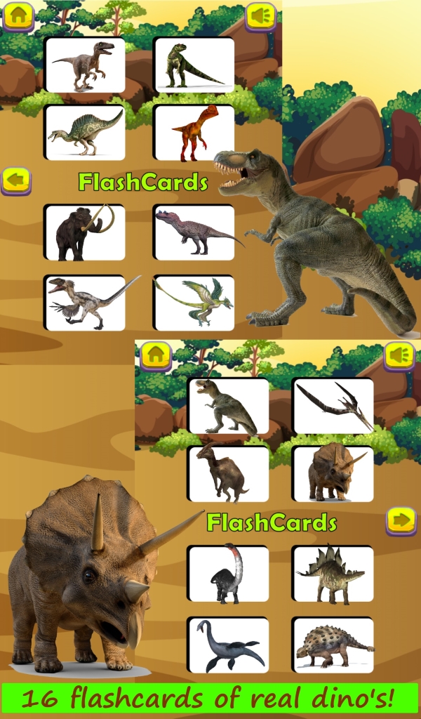 Dinosaur Games for Kids & Toddlers Ages 2 3 4 5 6+ FULL Version - App ...