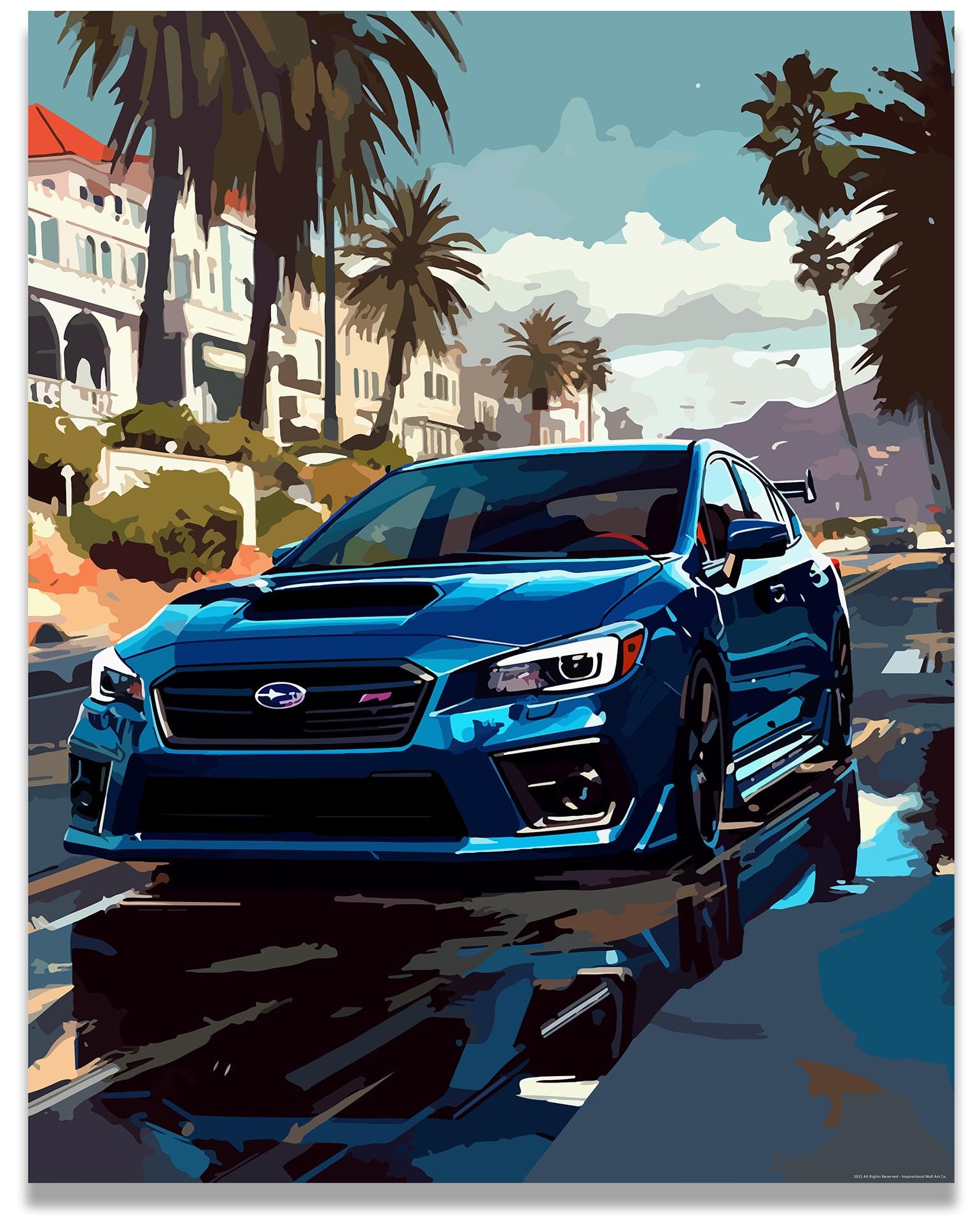 Amazon.com: Inspirational Wall Art Co. - Cachet | 2019 Subaru WRX STI ...