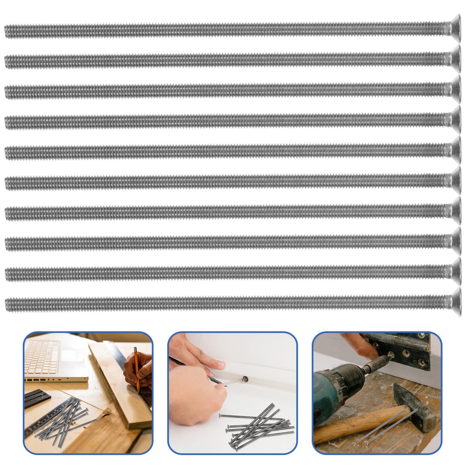 Extra Long Outlet Screws 10pcs Stainless Steel Outlet Screws - Long ...