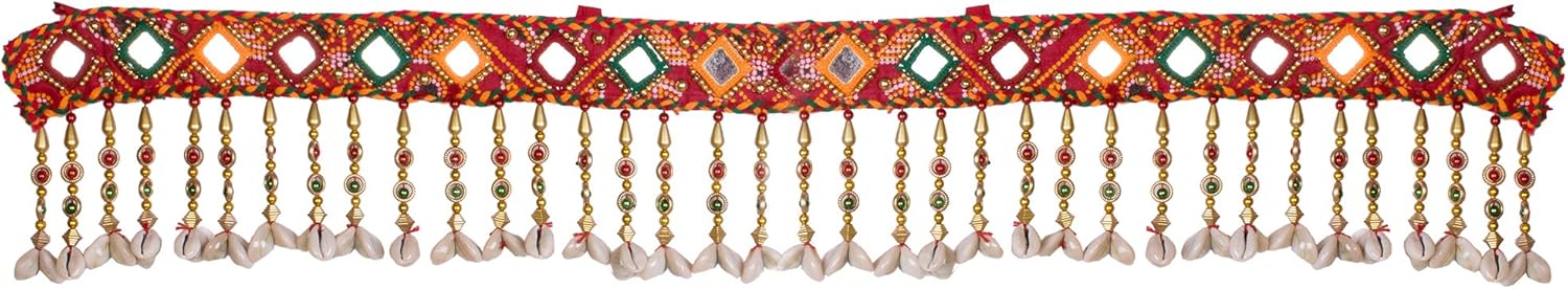 Amazon.com: Jaipuri haat Decorative Rajasthani Ethnic Bandarwal Toran ...