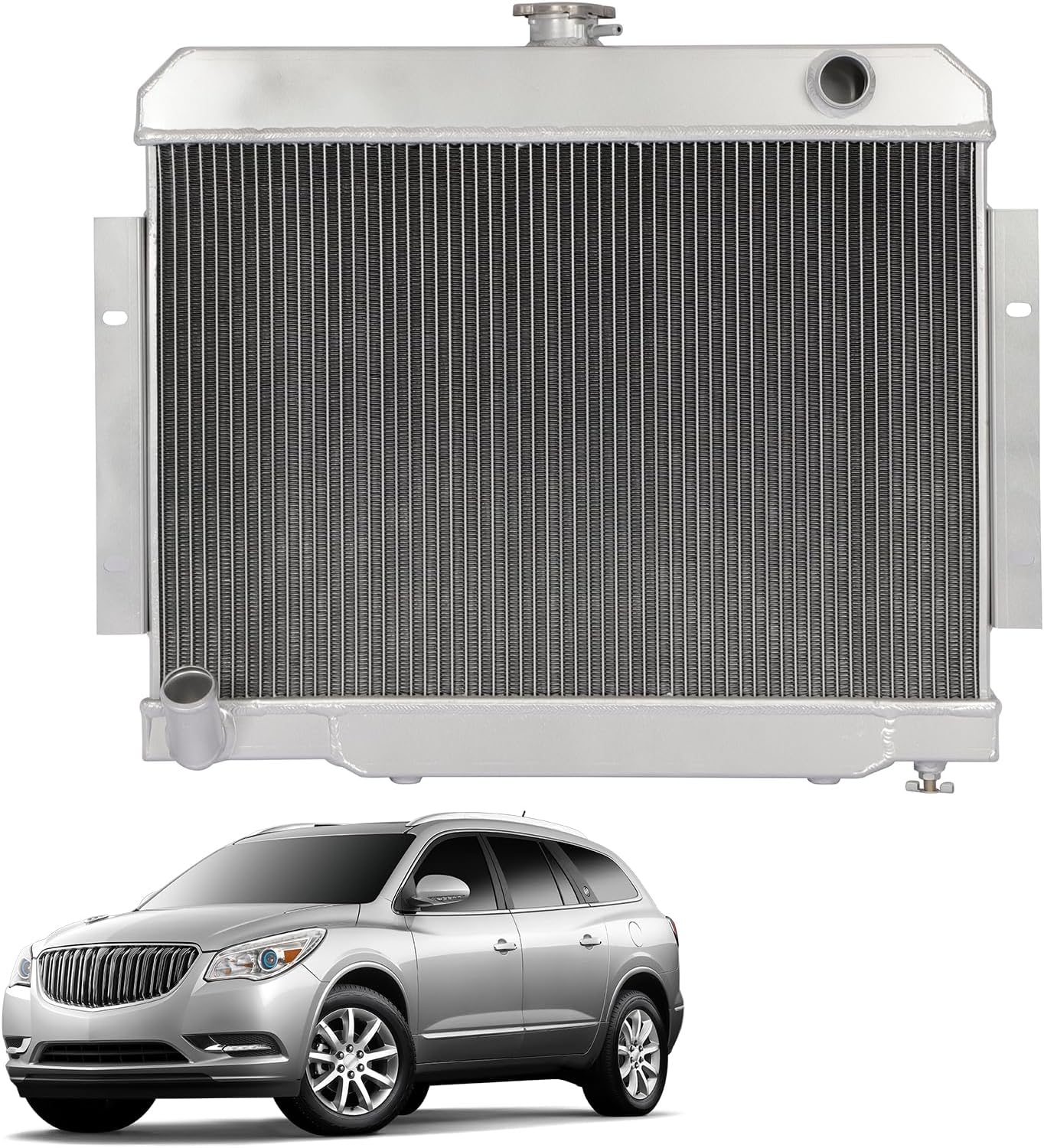 Amazon.com: OCPTY Auto Parts Radiator Replacement for 1972-1978 for ...