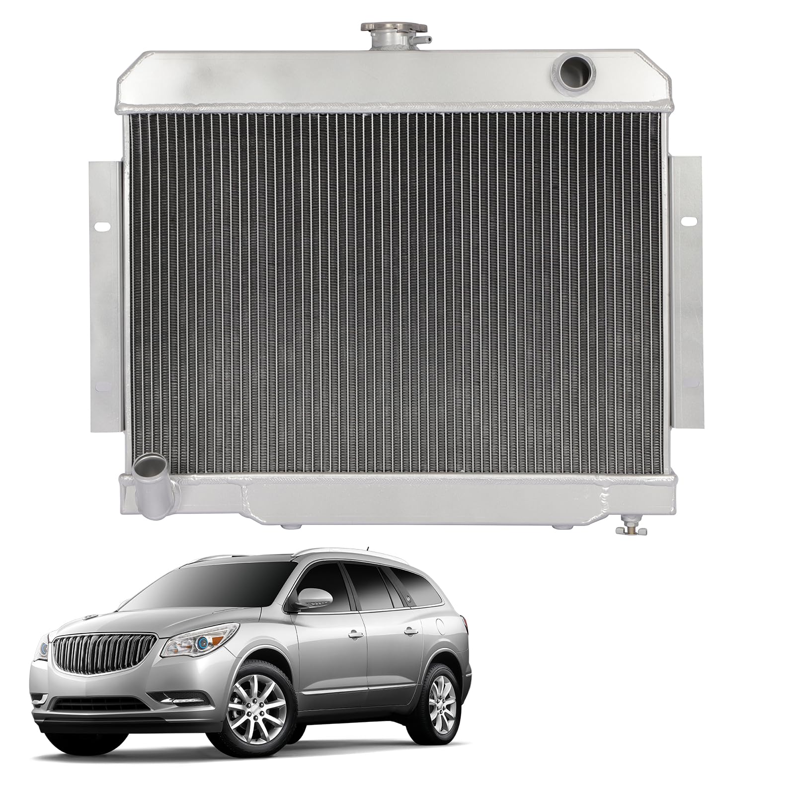 Amazon.com: OCPTY Auto Parts Radiator Replacement for 1972-1978 for ...