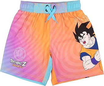 Amazon.com: Isaac Morris Limited Dragon Ball Z Boy's Goku Graphic Swim ...