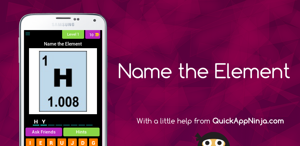 NAME THE ELEMENT - App on Amazon Appstore