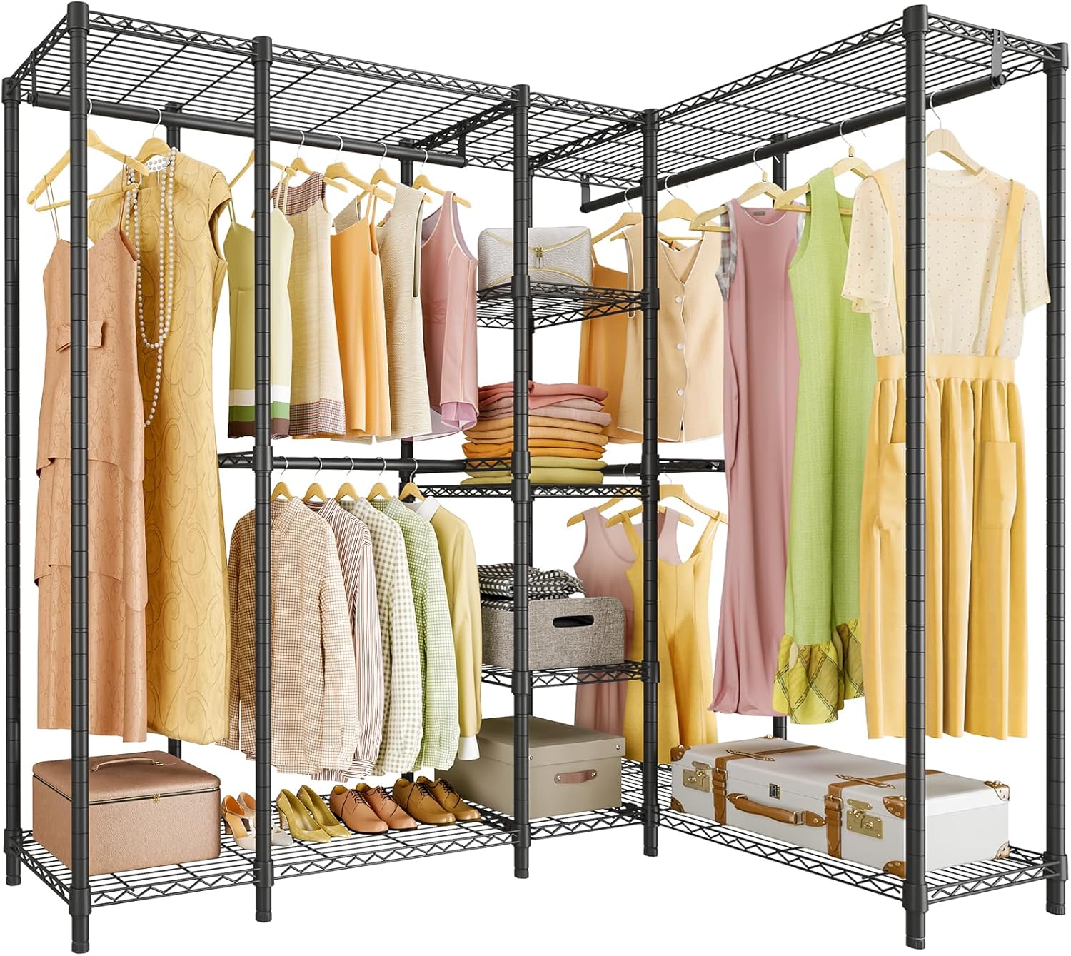 Amazon.com: VIPEK L50 Protable Closet Rack Large Corner Freestanding ...