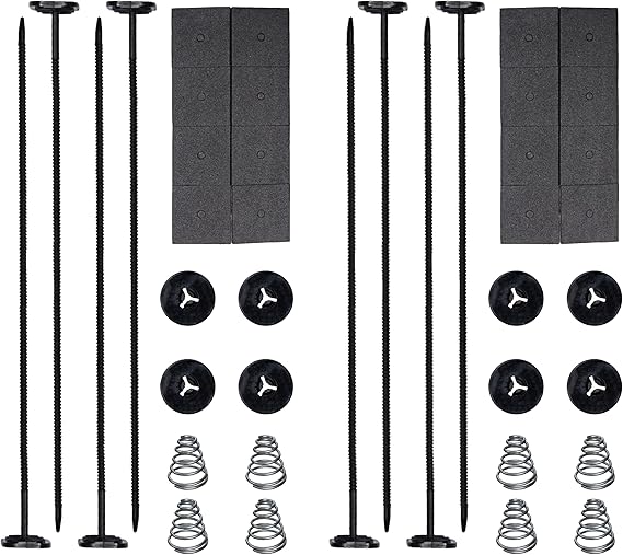 Amazon.com: BFXM Automotive Fan Mounting Kit, Radiator Fan Zip Ties ...