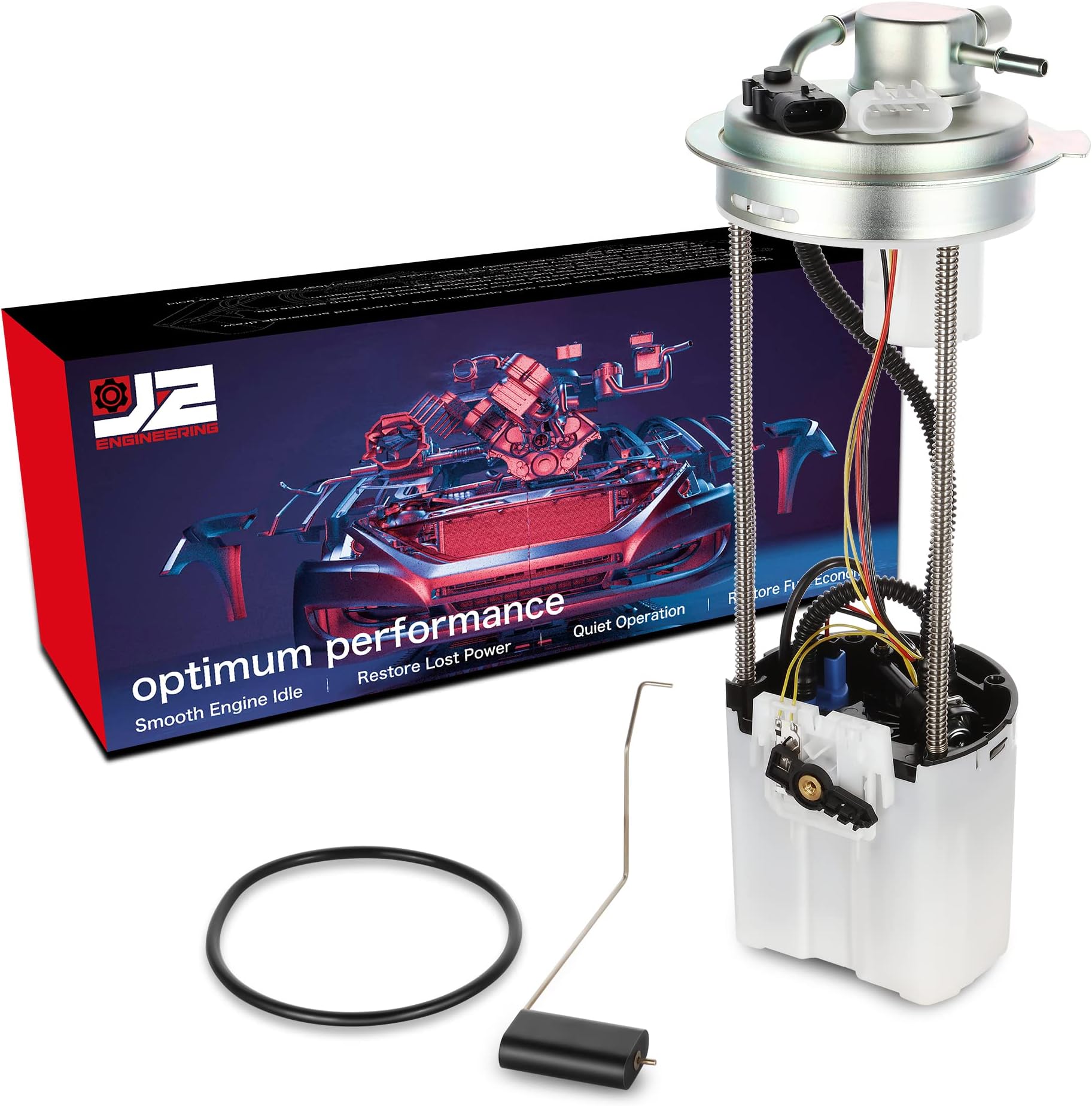 J2 Engineering J2-FPM-0089 Electric Fuel Pump Assembly Module ...