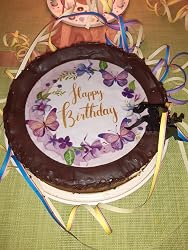 J&M DECO Essbare Tortenaufleger - Tortenaufleger Geburtstag ...