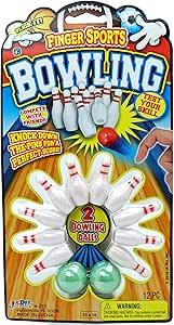 Amazon.com: JA-RU Finger Bowling Game Set (Pack of 1 Set) Miniature ...