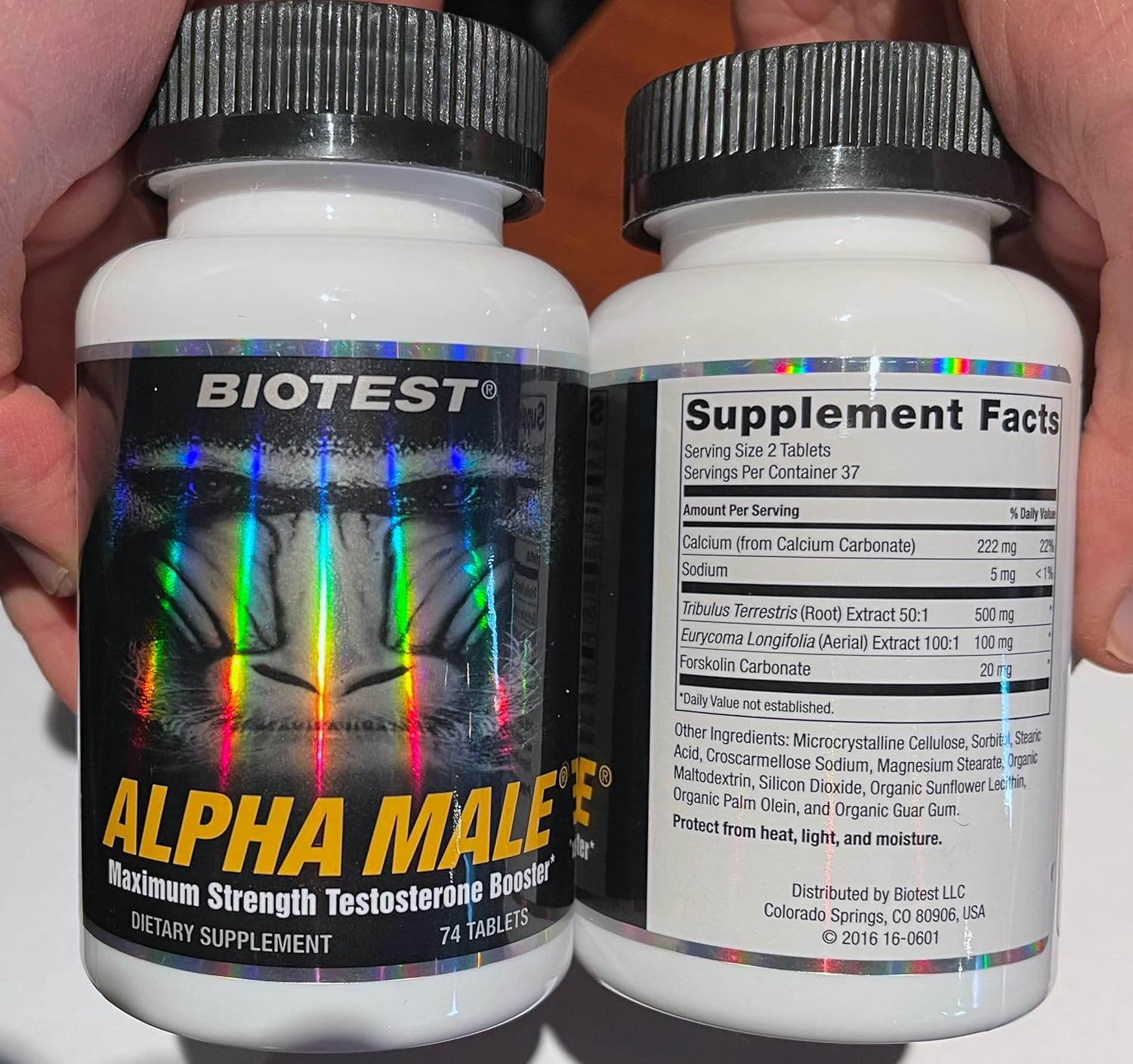 Buy Biotest Alpha Male Potent Malaysian Eurycoma Longifolia & Bulgarian ...