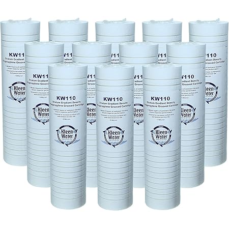 Amazon.com: KleenWater Brand KW110 Water Filters, 5 Micron Dirt Rust ...