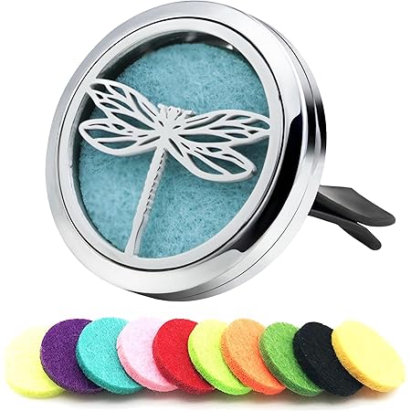 Amazon.com: Car Diffuser Vent Clip 4 Pack, Car Aromatherapy Essential ...