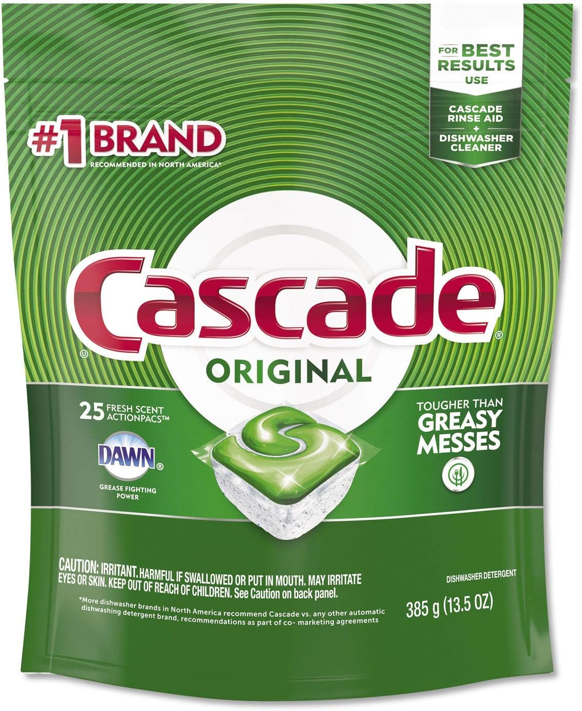 Amazon.com: Procter & Gamble 80675 Cascade 25CT Action Pac - Quantity 5 ...