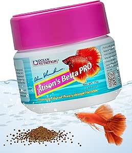Ocean Nutrition Betta Pro Betta Fish Food - Natural Ingredients, Live ...