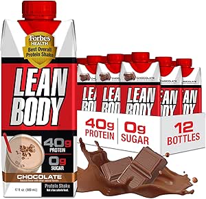 Amazon.com: Lean Body Ready-to-Drink Chocolate Protein Shake, 40g ...