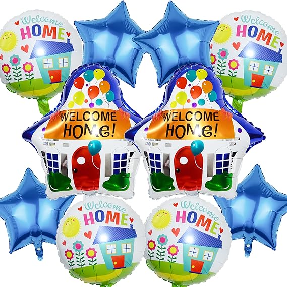 Amazon.com: 10 Pcs Welcome Home Decorations Welcome Home Balloon Set ...