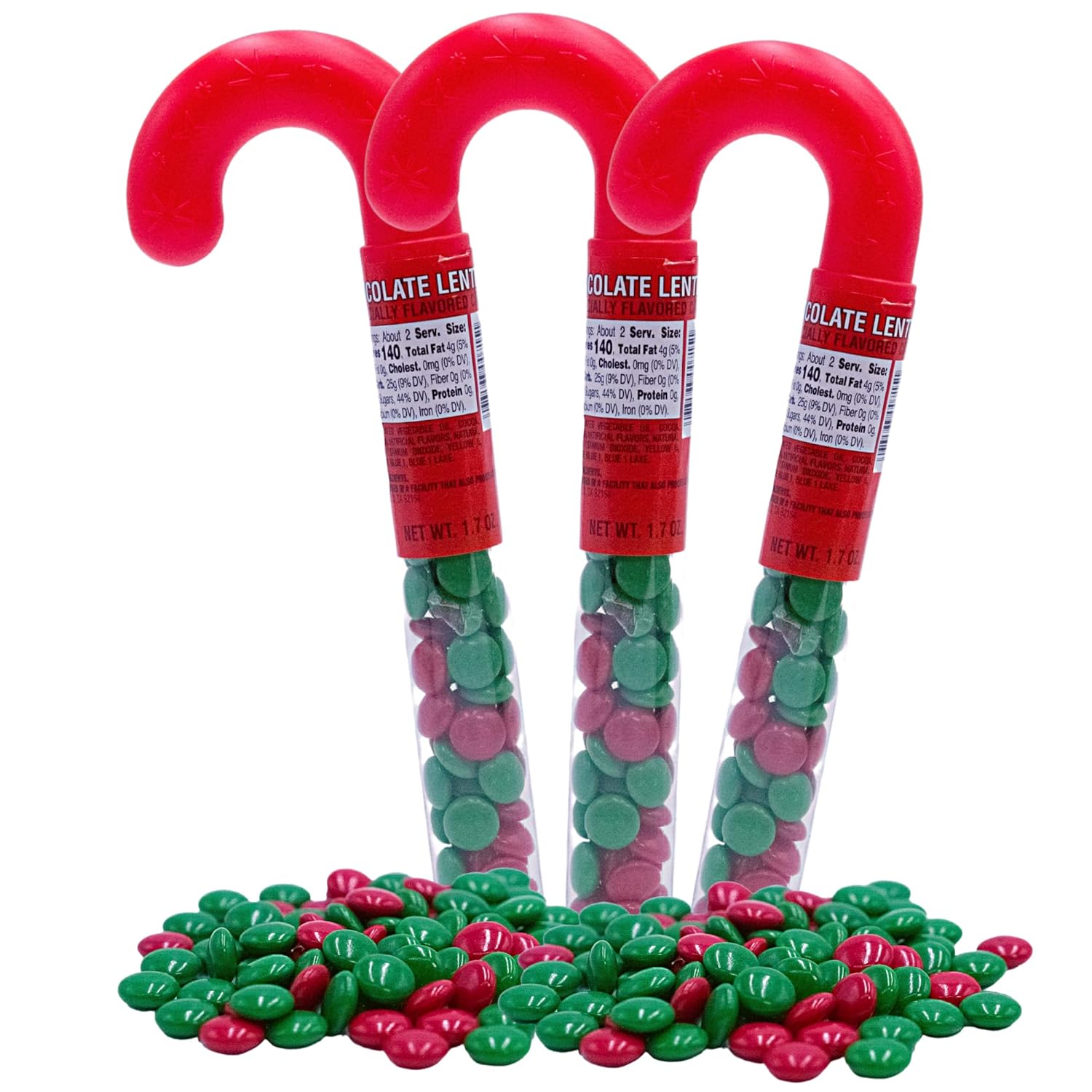 Amazon.com : Needzo Small Candy Coated Chocolate Candies in Fun Candy ...