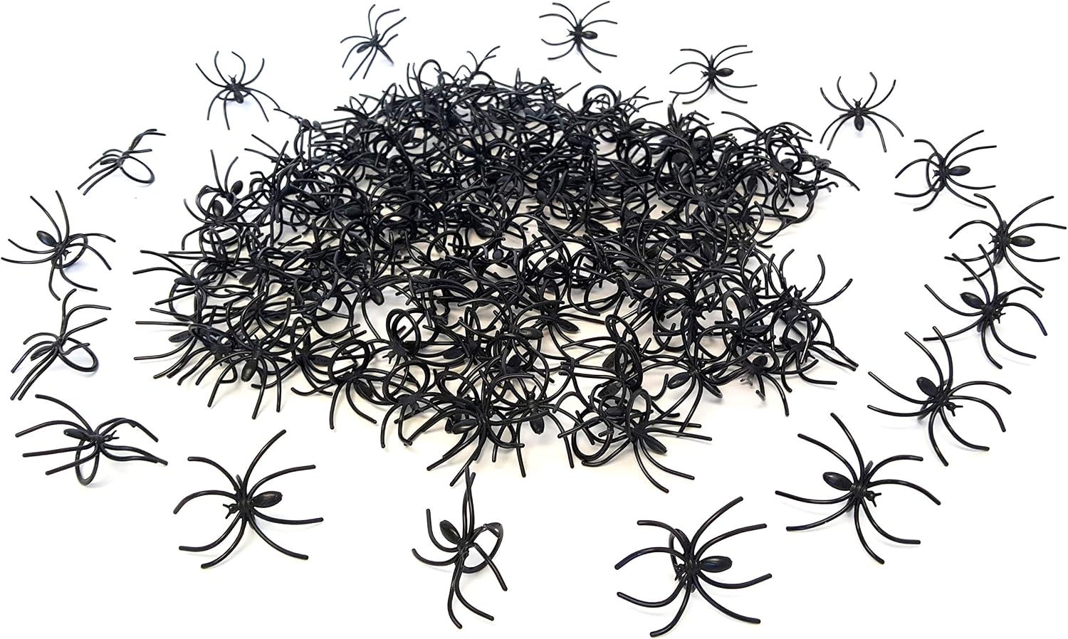 Amazon.com: Dondor Plastic Spider Rings, 1.5" Inches, Pack of 144 ...