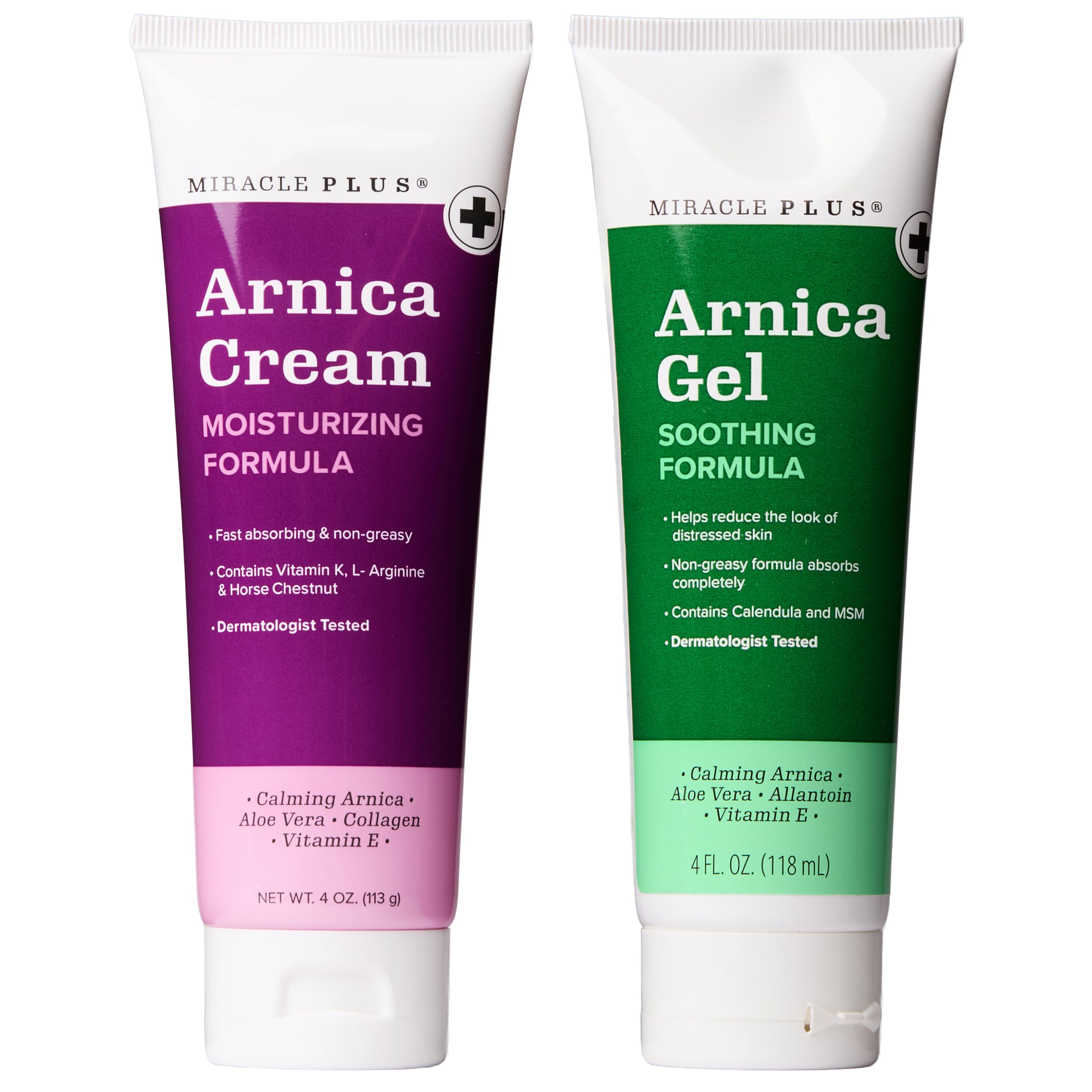 Snapklik.com : Miracle Plus Arnica Cream Bruise Relief Lotion + Arnica ...