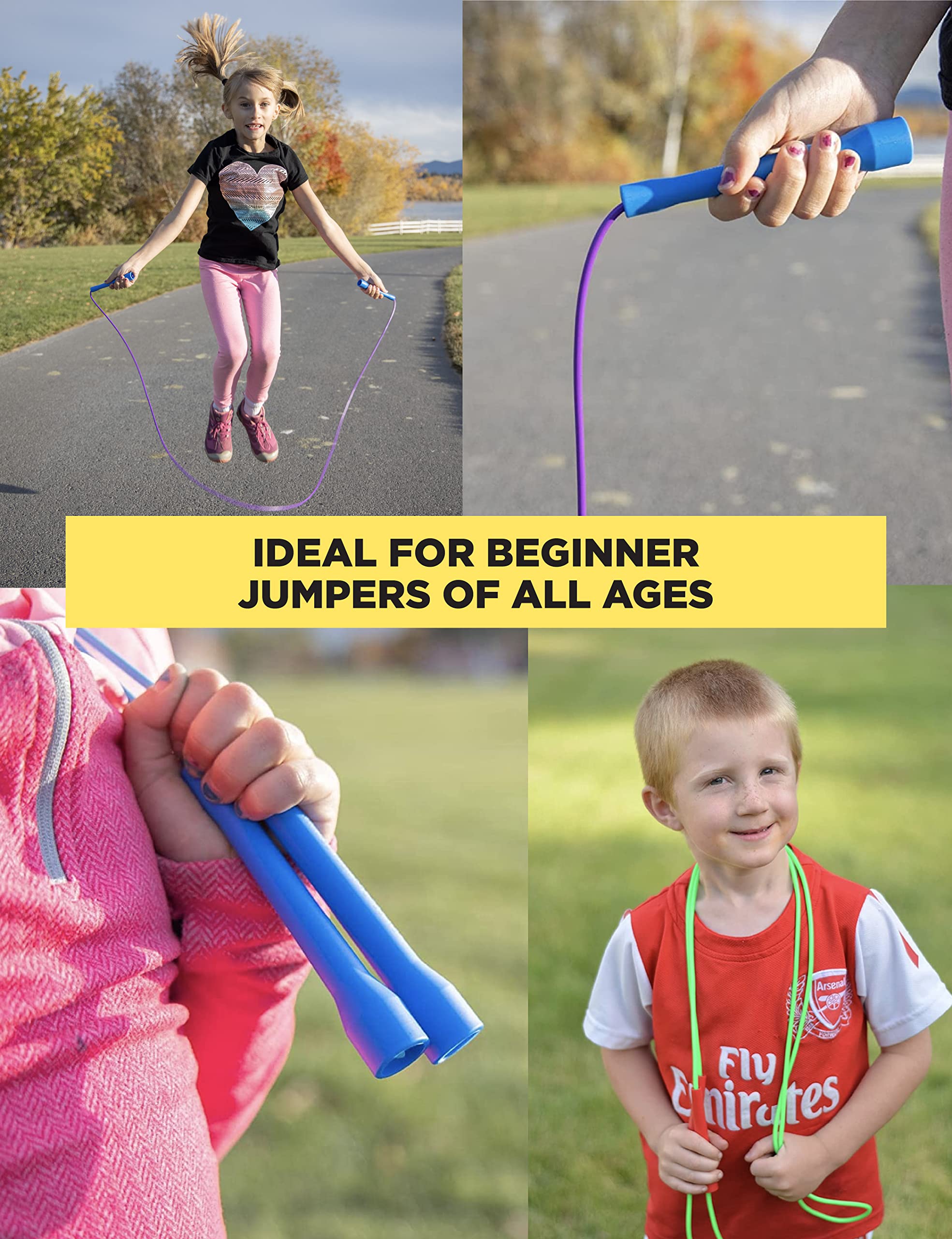 Snapklik.com : BuyJumpRopes PVC Licorice Jump Rope Case Pack